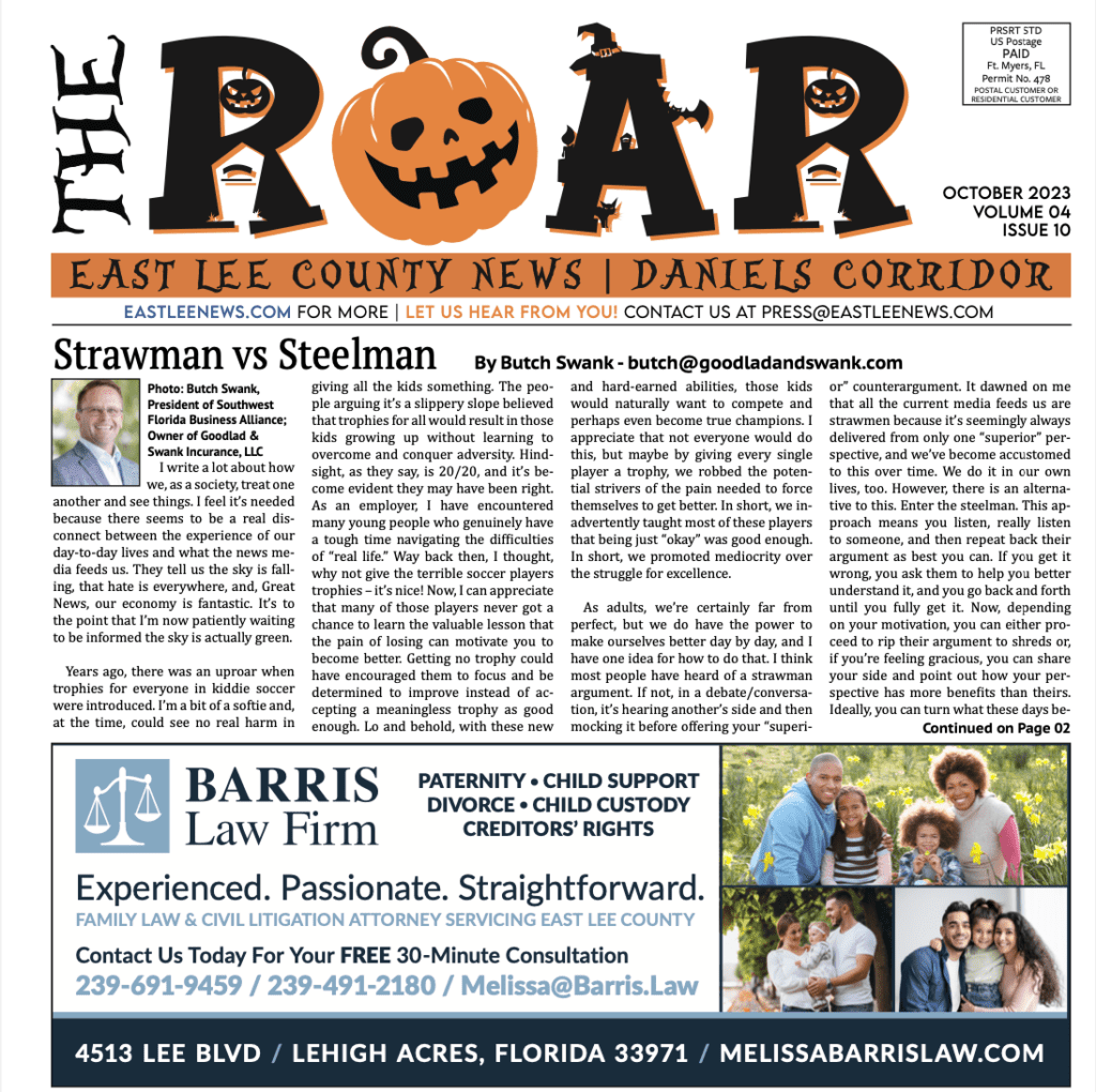 THE ROAR - East Lee News Print Archive - East Lee News